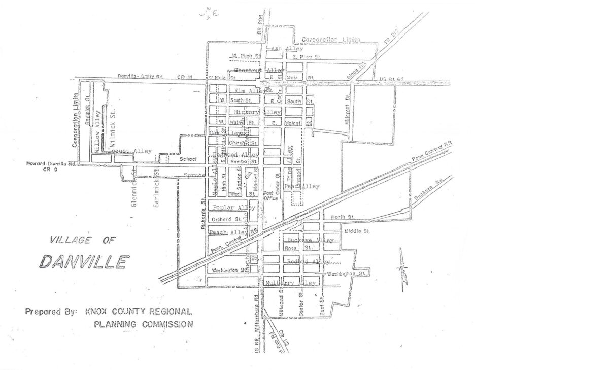 Danville Map – Village of Danville